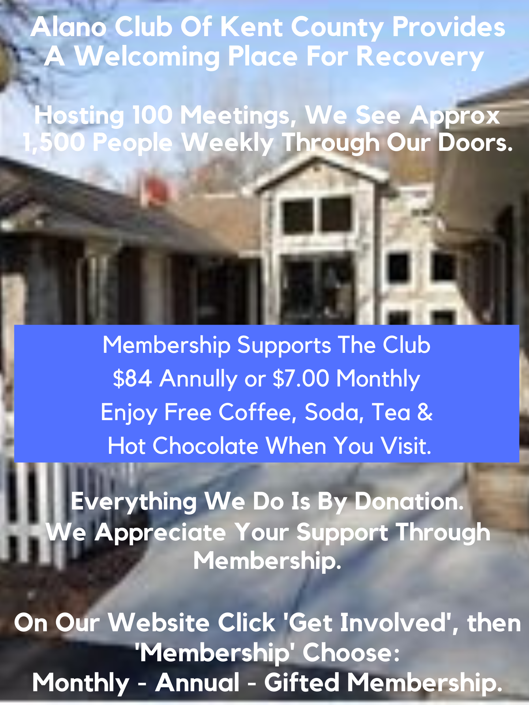 Events - Alano Club of Kent County